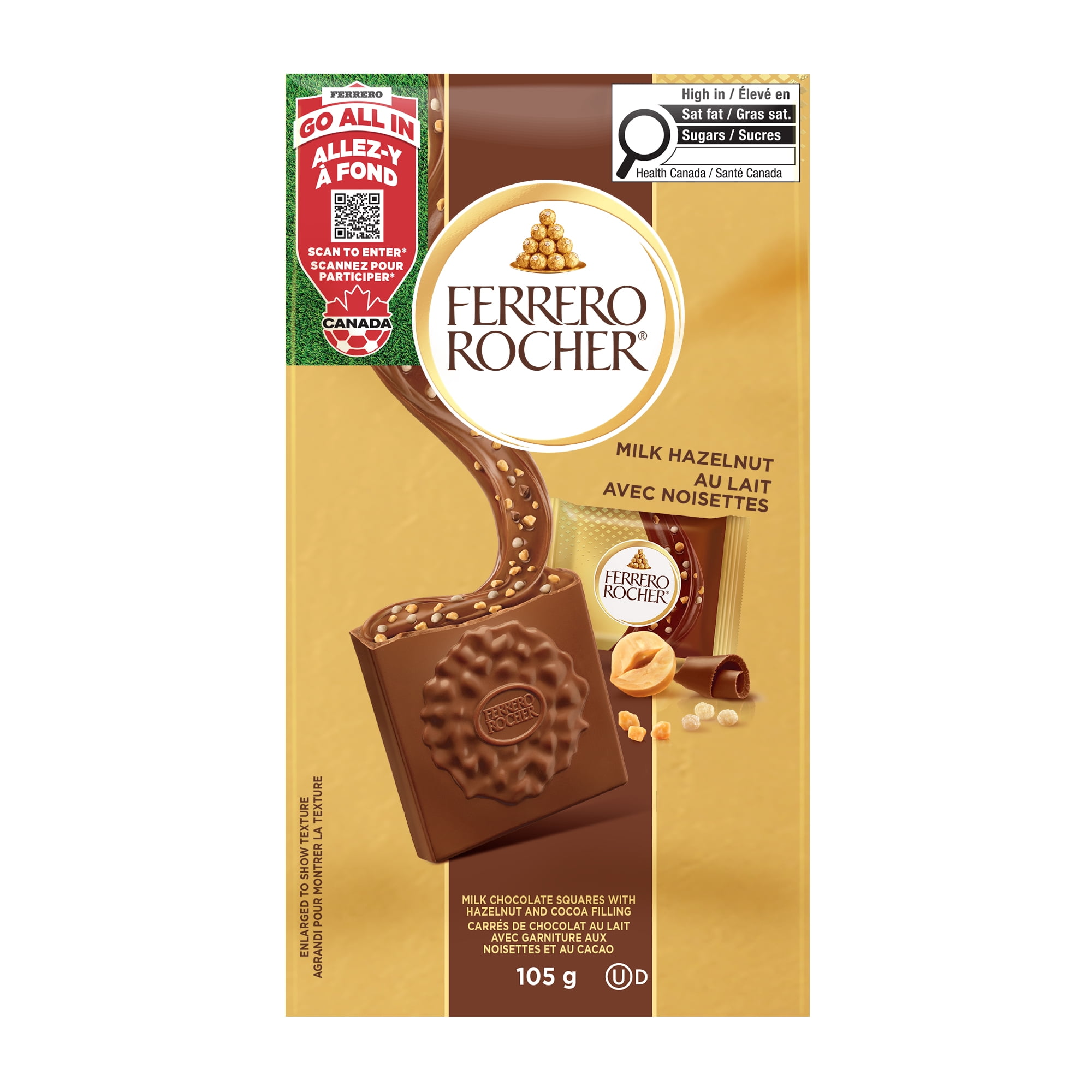 Click here for Ferrero Rocher Premium Hazelnut Milk Chocolate Squ... prices