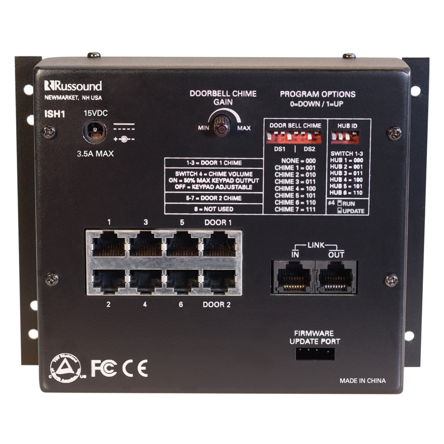 Russound ISH1 ComPoint Intercom Hub - Walmart.com