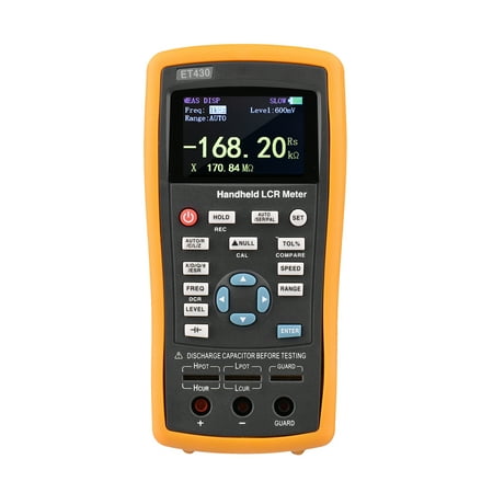 Romacci 2.5-Inch Lcd Digital Handheld 100Khz Lcr Meter Lcr Multimeter ...