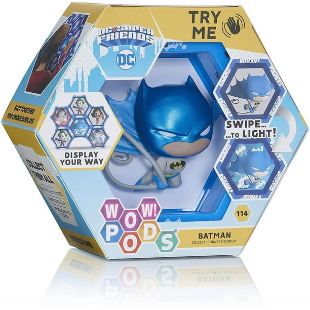 WOW Pods Batman Metallic Swipe Light-Up DC Comics Superhéroe WOW Pods ...