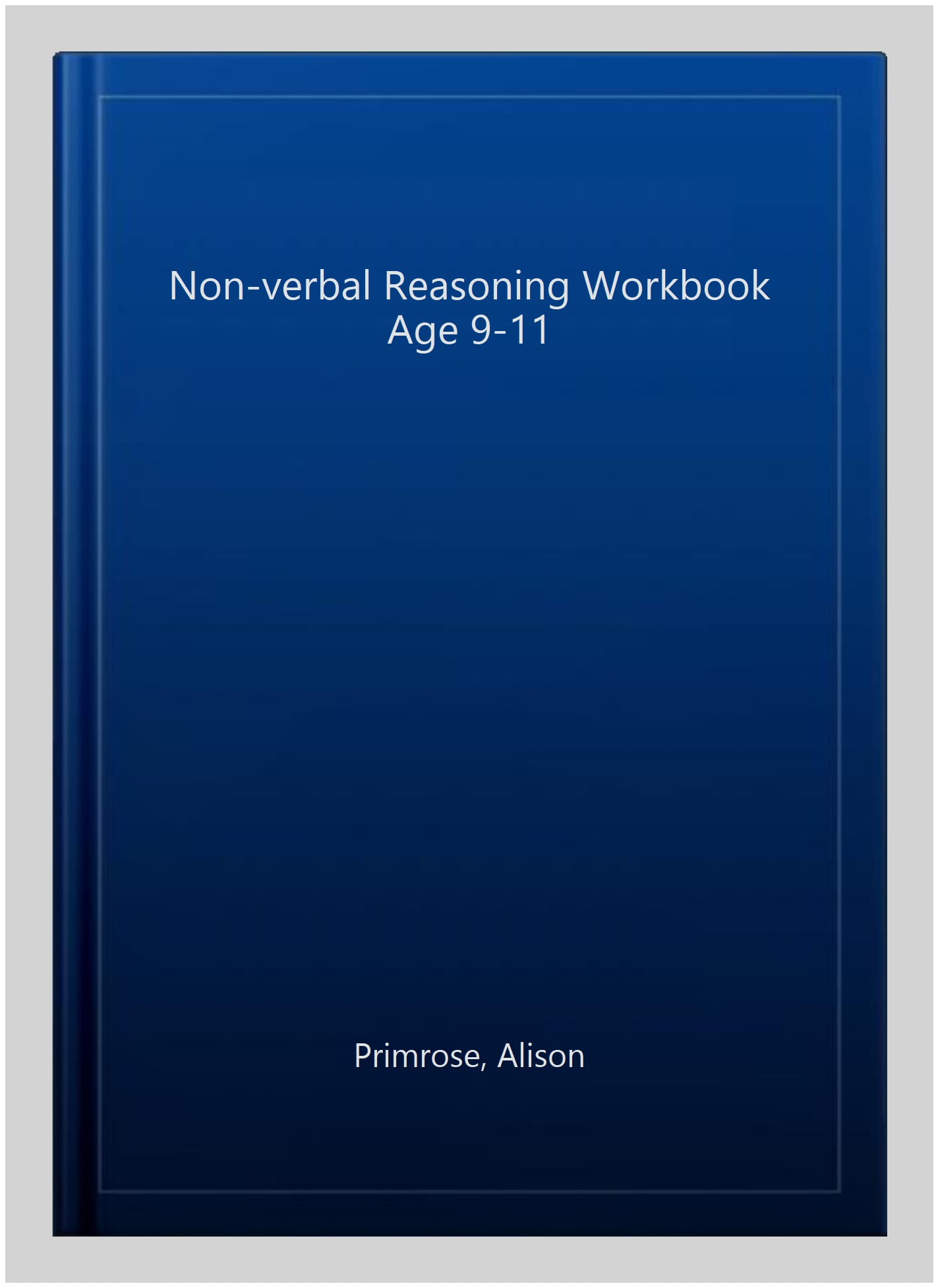 Pre-Owned Non-verbal Reasoning Workbook Age 9-11 - Walmart.com