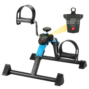 Drive Medical Folding Exercise Peddler with Digital Display, Blue ...
