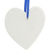 Kurt Adler Christmas 3" Porcelain Delft Blue Heart Tree Star Ornaments ...