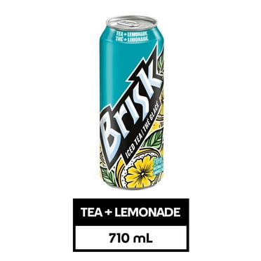Brisk Half & Half Iced Tea + Watermelon Lemonade, 710mL Can - Walmart.ca