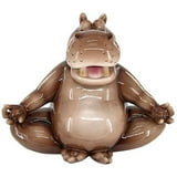 Design Toscano A Ton of Zen Yoga Hippo Garden Statue - Walmart.com