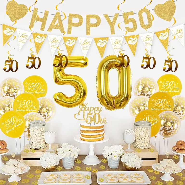 50th Anniversary Decorations