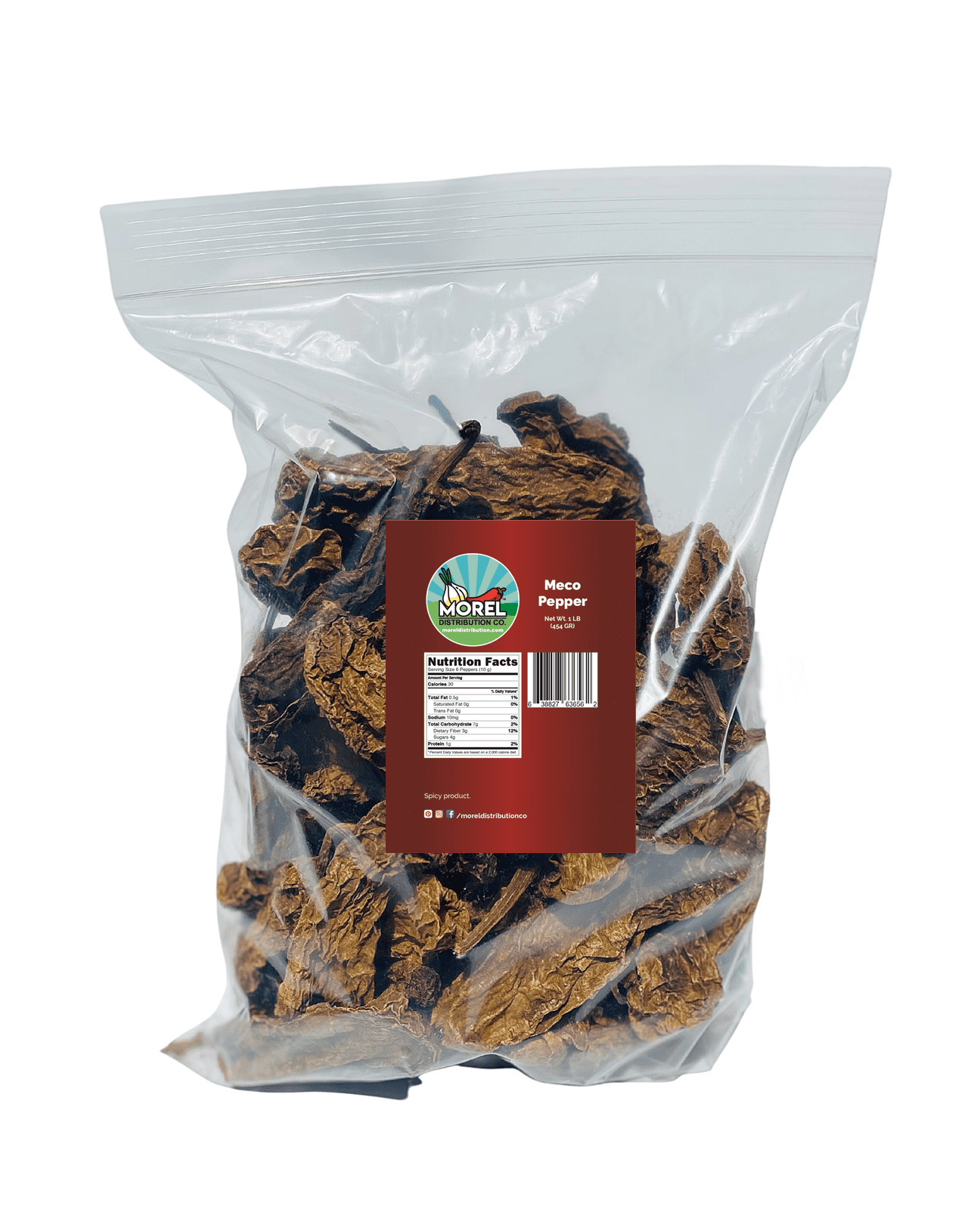 Dried Chile Chipotle Meco Pepper 1 lb - Walmart.com