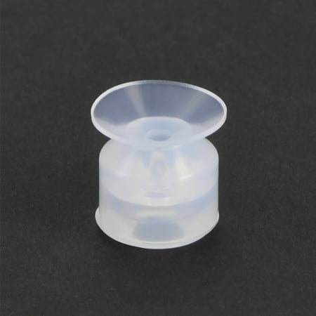 Clear White Soft Silicone Waterproof Miniature Vacuum Suction Cup ...