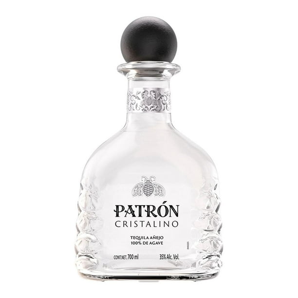 Pack de 12 Tequila Patrón Cristalino Añejo 700 ml Patrón | Walmart en línea