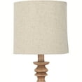 Mainstays Traditional Brown Washed Wood Table Lamp - Walmart.com