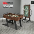 "PEXMOR 48"" Foldable, Portable Foosball Table for Family, Full Size ...