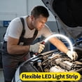 Bendable LED Flashlight Stick, Flexible Work Light, 10" Bendable ...