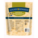 Golden Rewards Peanut Butter Flavor Biscuit Wrapped with Chicken Dry ...