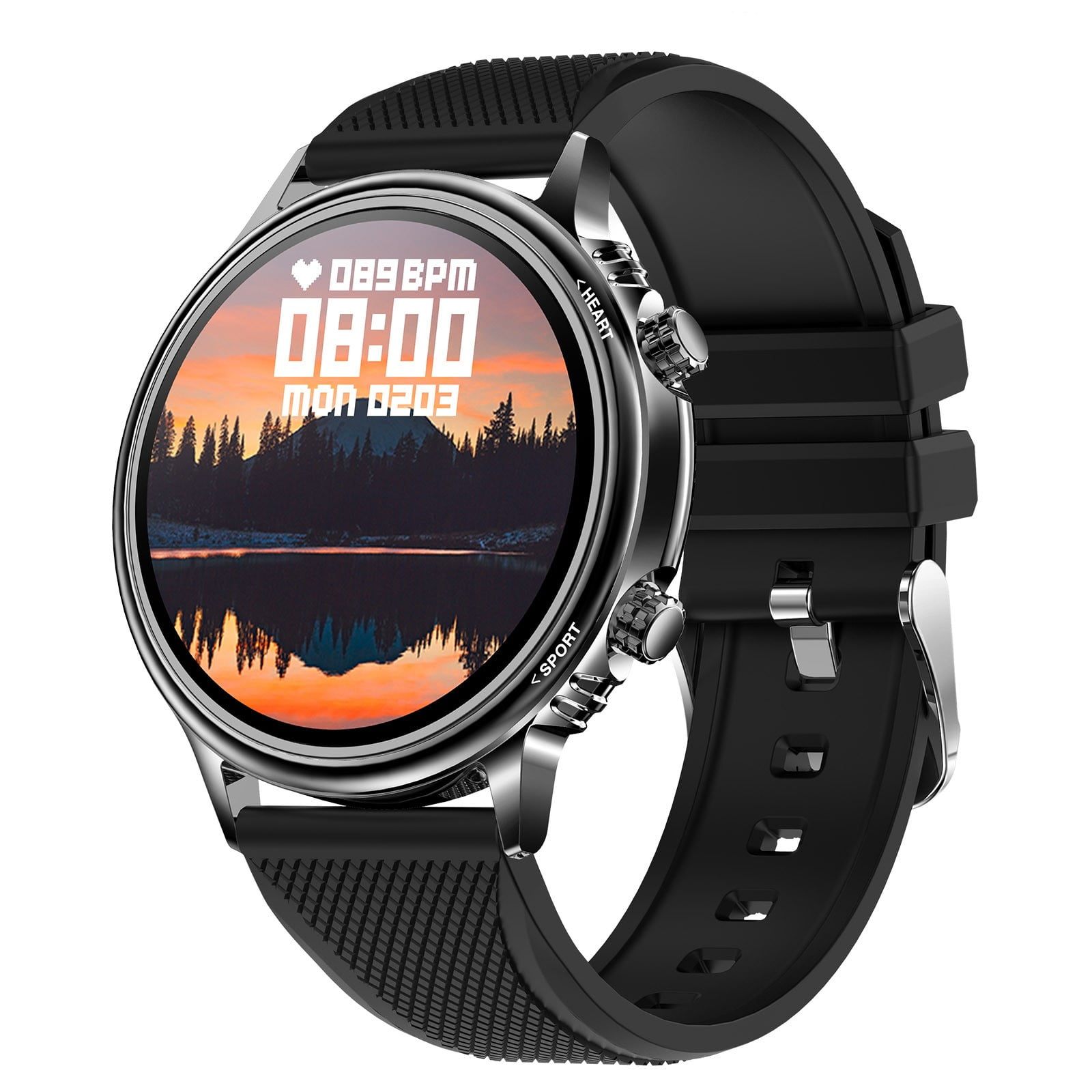 Wolfast CF81 Smart Watch Men 360x360 Touching Screen IP67 Waterproof ...