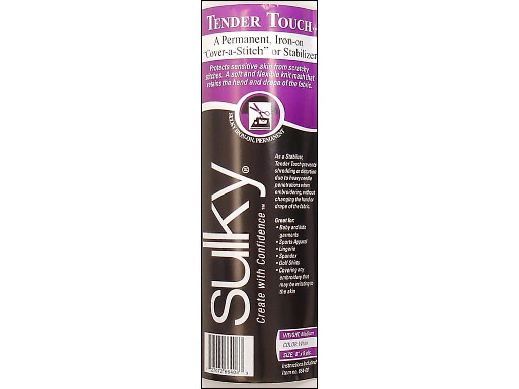 Sulky Tender Touch Roll 8"x9yd White - Walmart.com