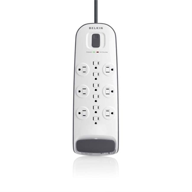 12-Outlet Surge Protector With Cable/Satellite And Telephone Protection ...