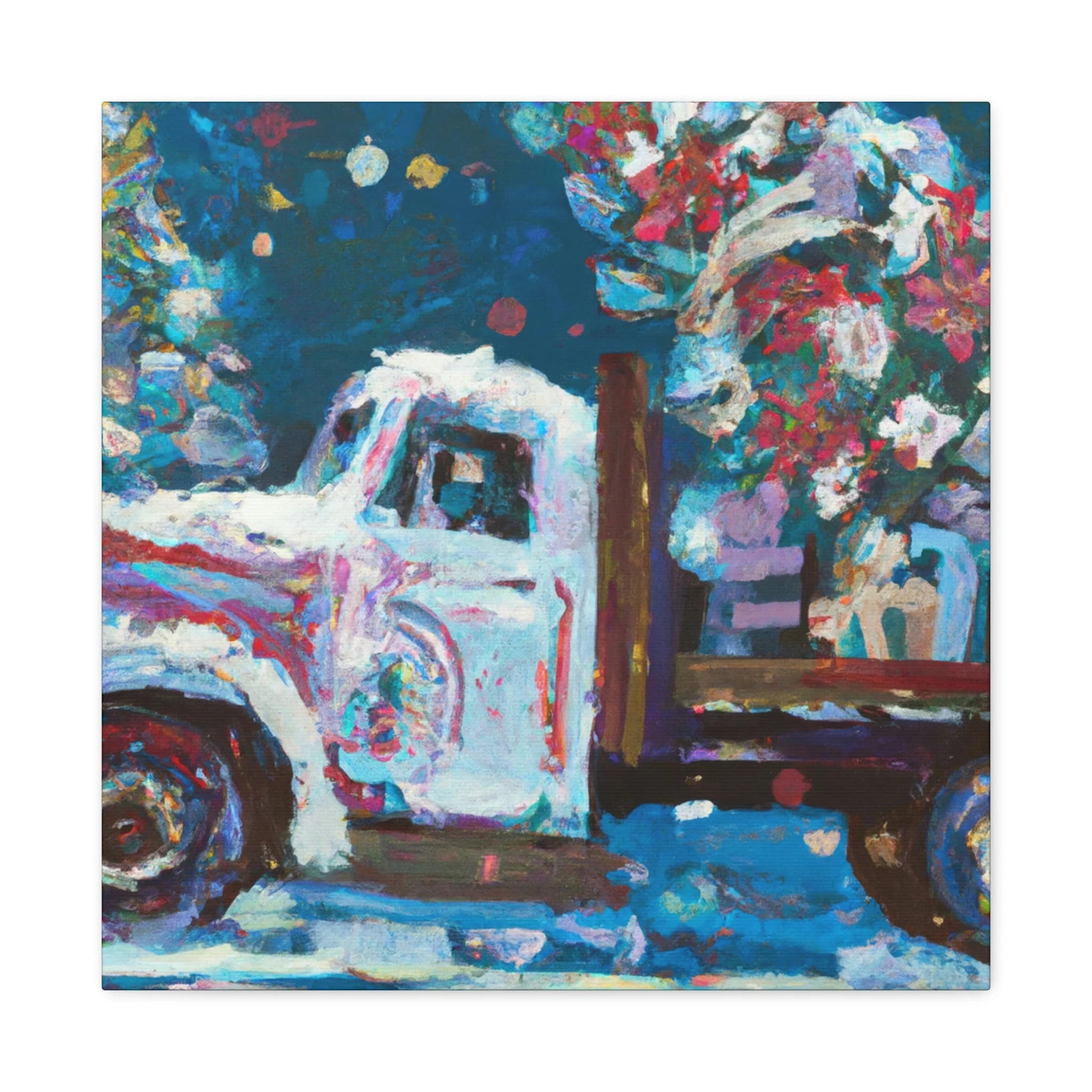 Vintage Christmas Delivery - Canvas - Walmart.com