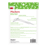Plackers Micro Mint Dental Floss Picks, Back Teeth, 75 Count, Pack of 4 ...