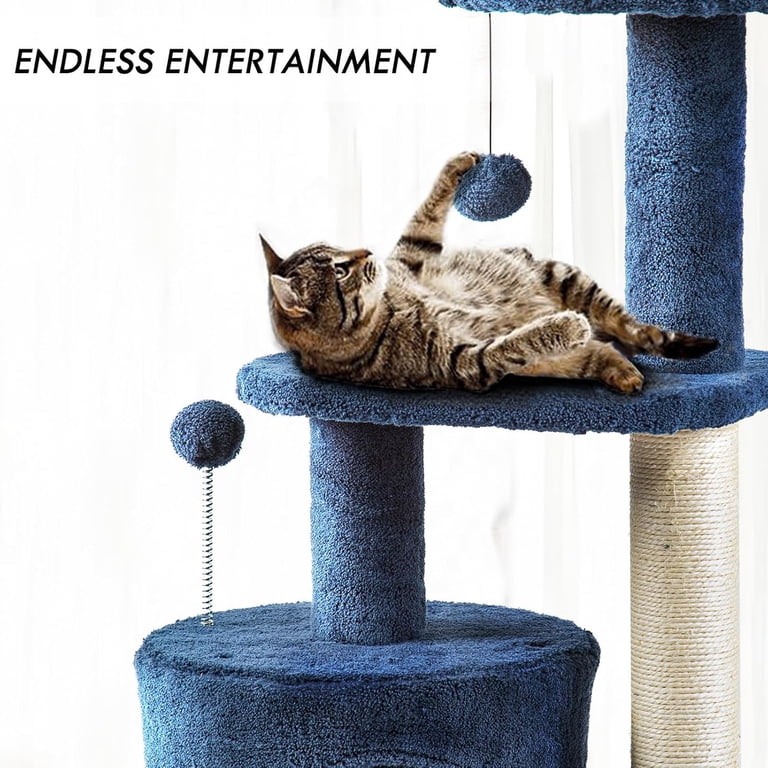 Blue Cat Tree