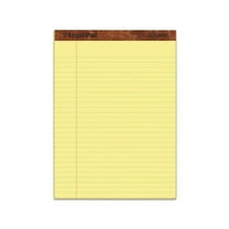 TOPS Gold Fibre Premium Wide Lined Paper Writing Pads - Letter Size, 4 ...