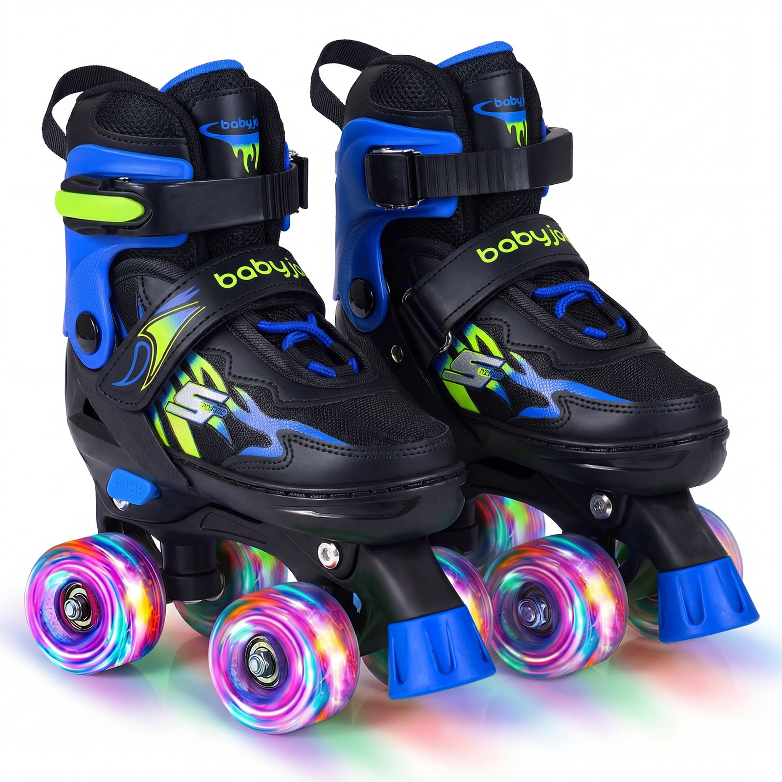 Click here for Gymax Kids Roller Skates 4 Sizes Adjustable Quad S... prices