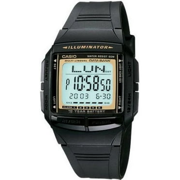 Men's DB36-1AV Multilingual Databank Watch - Walmart.com