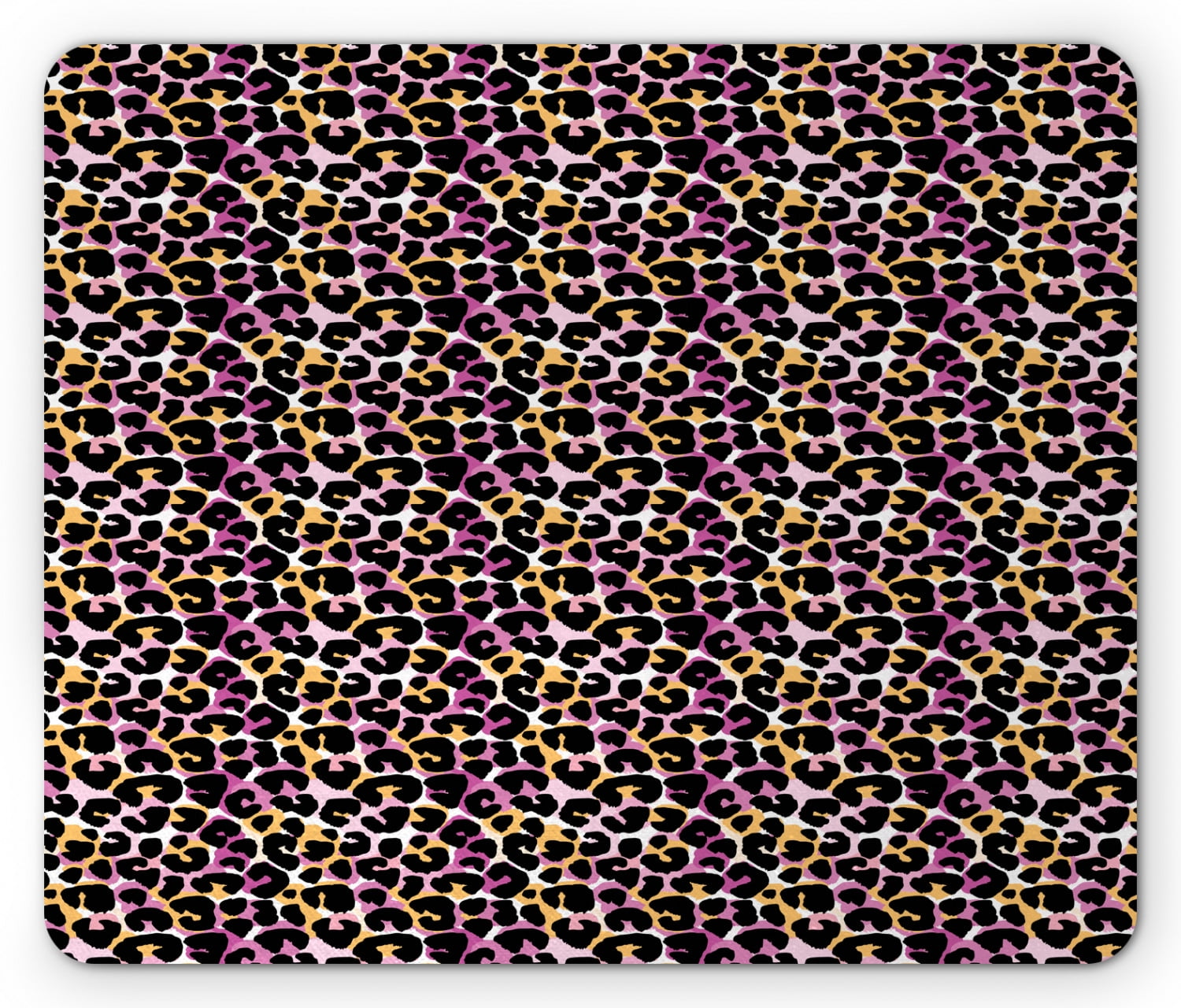 Leopard Print Mouse Pad, Abstract Wild Exotic Animal Skin Pattern in ...