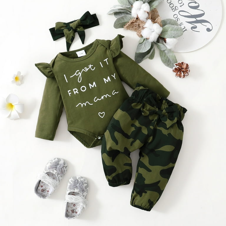 Army Baby Girl Clothes
