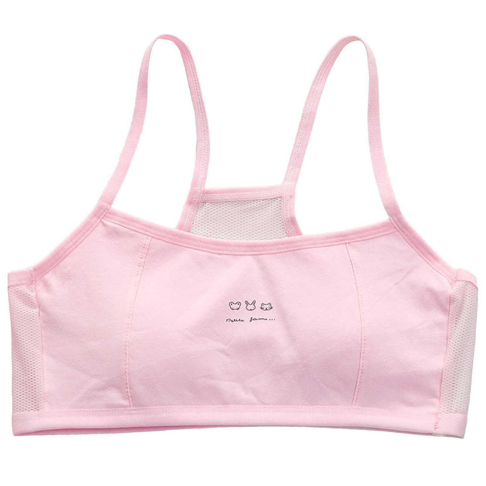 Click here for Djtdsds Crop Top Bra Girls Seamless Sports Bra Tra... prices