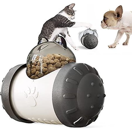 Shxx Interactive Cat Toy, Rocking Bear Design Dog Snack Dispenser, 2 In ...