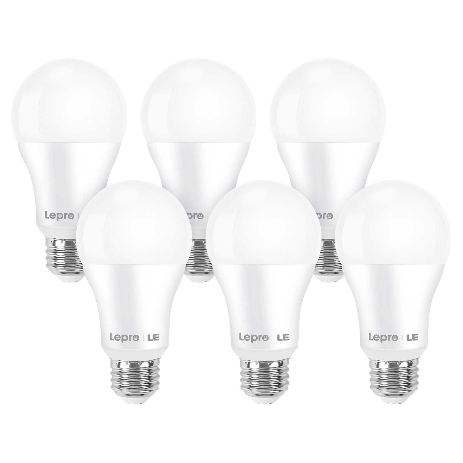 Lepro LED Light Bulbs 100W Equivalent, 14W 1500 Lumens 5000K Daylight ...