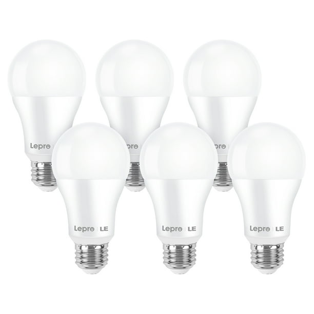 Lepro LED Light Bulbs 100W Equivalent, 14W 1500 Lumens 5000K Daylight White LED Bulb, Non ...