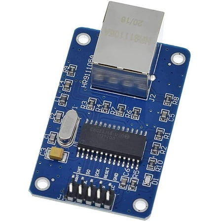 ENC28J60 ENC28J60-I/SO HR911105A Ethernet LAN Network Module SPI Interface 3.3V for Arduino AVR ...