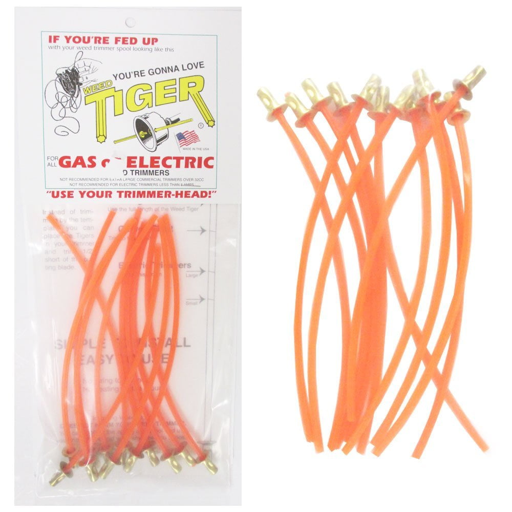 Weed Tiger Inc. Universal Nylon String Weed Eater Precut Trimmer Line ...