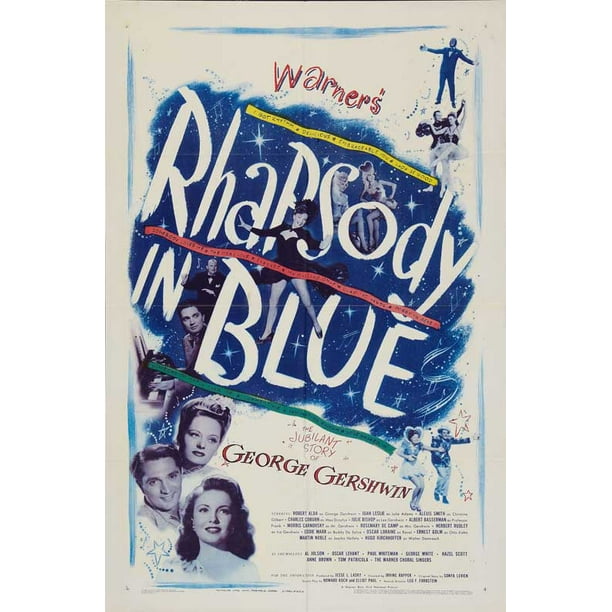Rhapsody in Blue - movie POSTER (Style A) (11" x 17") (1945) - Walmart.com