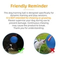17-Inch Large Dog Toy Ball, Heavy Duty Herding Ball for Dogs Agility ...
