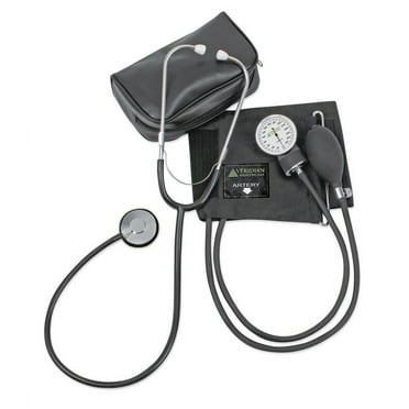 HealthSmart Manual Home Blood Pressure Monitor with Standard Cuff and ...