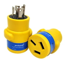Parkworld Compact Conversion Plug, NEMA 10-30P to 10-50R Electrical ...