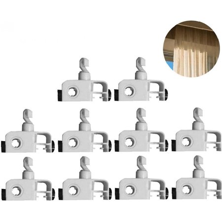 Beibei - 10 Pcs Vertical Blind Self Aligning Stem Holder Hook Pulley ...