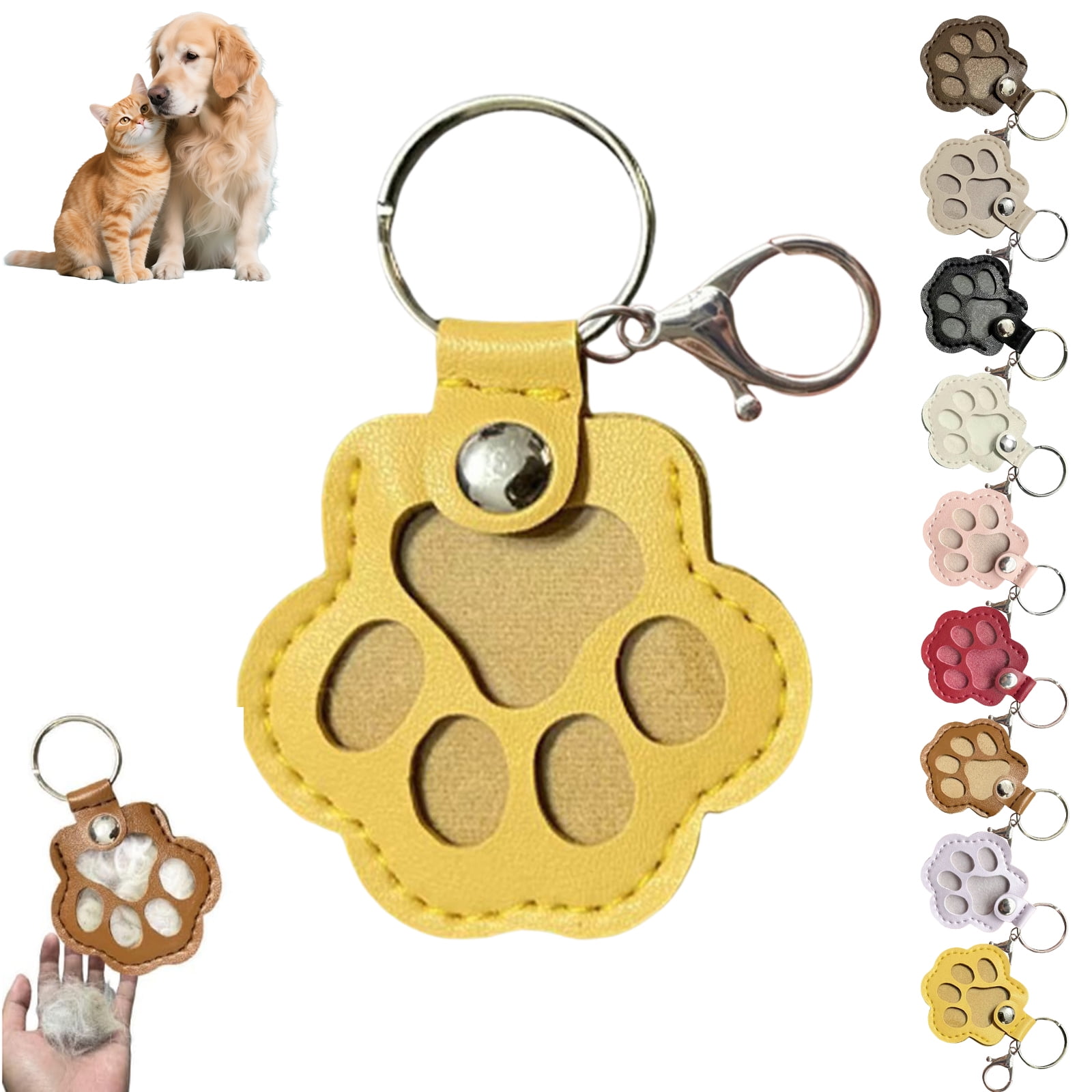 Click here for Shkhoas Dog Hair Collector Keychain Charm Memorial... prices