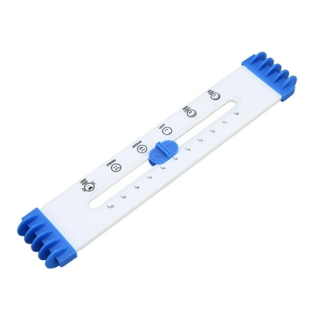 Test Pain Rating Ruler, Blue White Small Clear Scale Pain Level Ruler ...