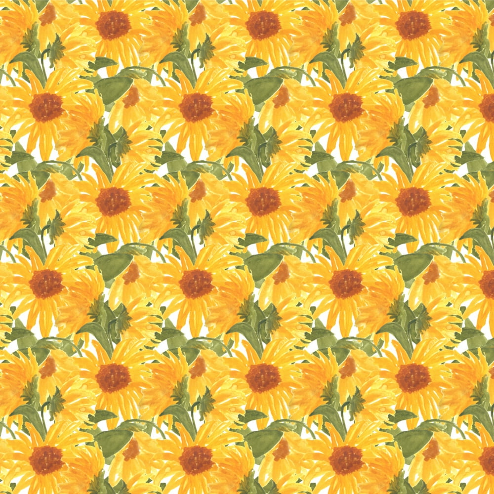 Sunny Sunflowers Premium Roll Gift Wrap Wrapping Paper - Walmart.com ...