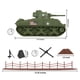 BMC WW2 D-Day Tank Battle - 36pc Plastic Army Men Playset - Walmart.com