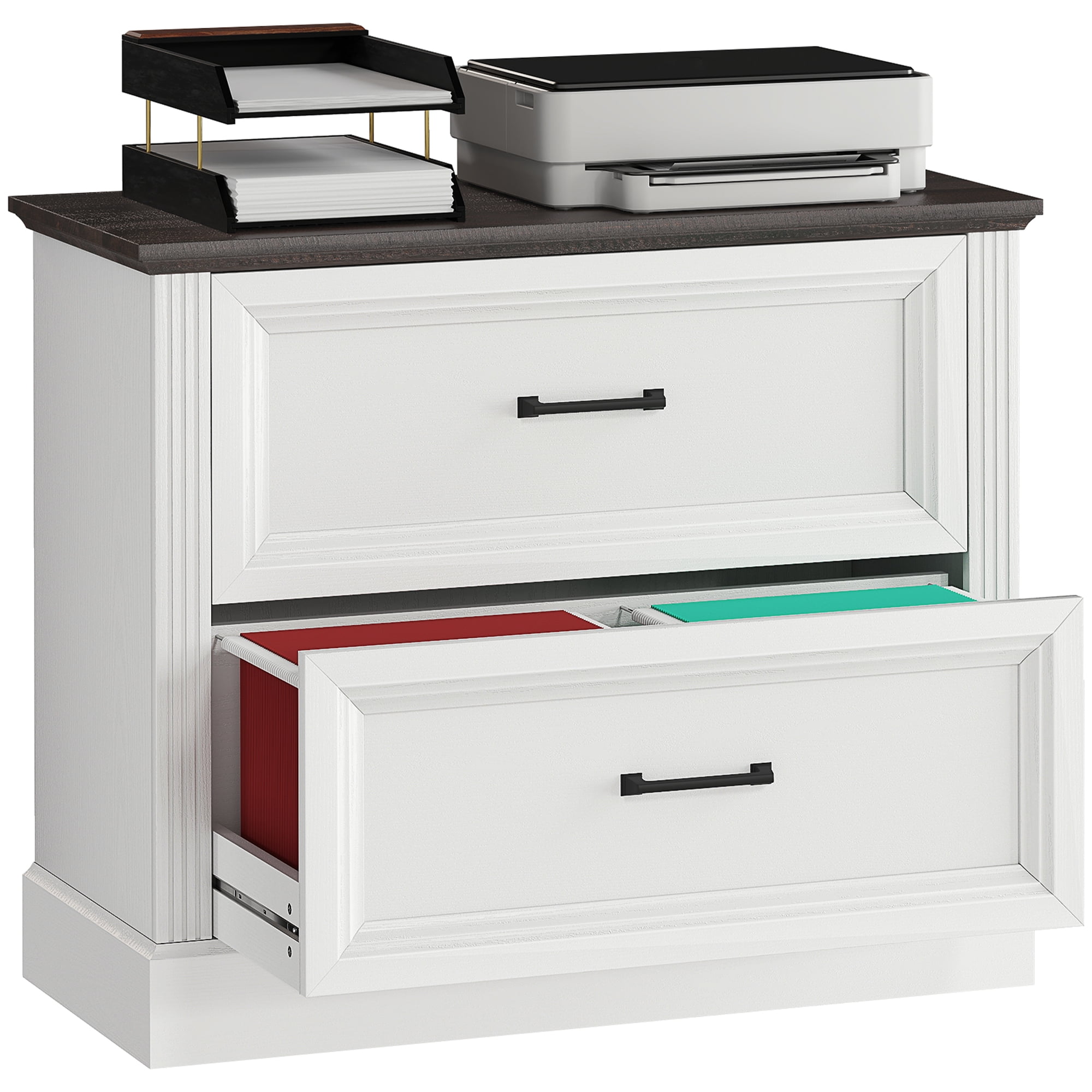 Click here for Homcom Lateral File Cabinet With 2 Drawers  Farmho... prices