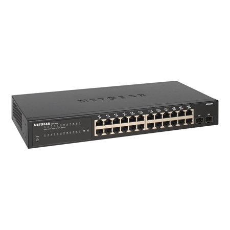 NETGEAR Smart GS324T - Switch - smart - 24 x 10/100/1000 + 2 x SFP ...
