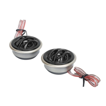 VGEBY Pair Car Mini Tweeter Speaker 130W Maximum 20W RMS 4Ω 12V ...