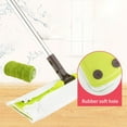 360° Rotatable Cleaning Mop, Stainless Steel Handle, Wet and Dry Floor ...