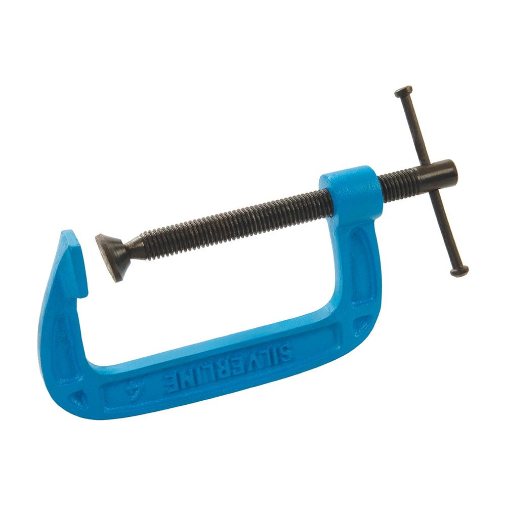 Silverline - Light Duty G Clamp - 100mm - Walmart.com