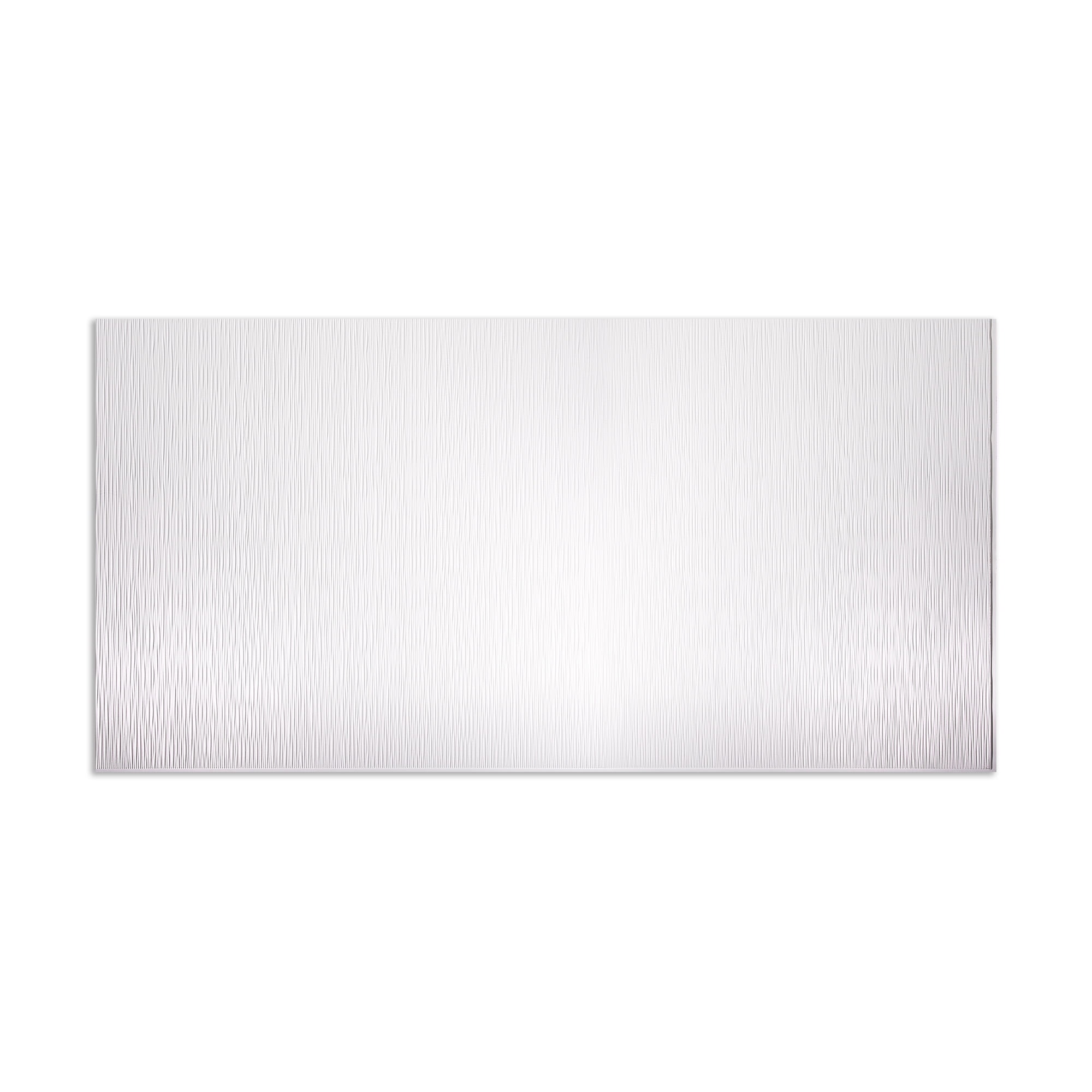 Fasade - Ripple Vertical Gloss White Decorative Wall Panel - Fast and ...