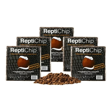 ReptiChip Coconut Reptile Substrate, 72 Quarts - Ideal for Pythons ...